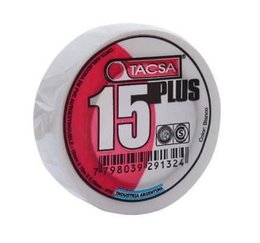 Setubal SRL - CINTA PVC BLANCA x 10m