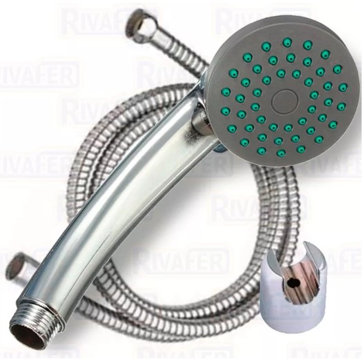 Setubal SRL - DUCHADOR CROM C/SOPORTE Y FLEX